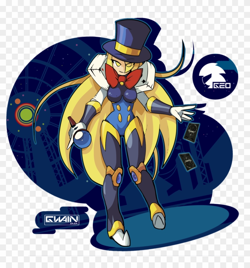 [gwain] Magic-man - Mega Man Magic Man - Free Transparent PNG Clipart ...